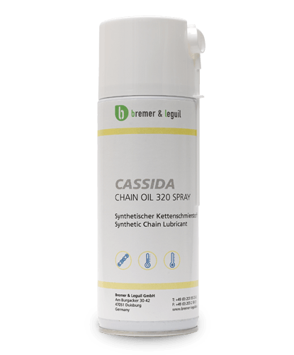 CASSIDA CHAIN OIL 320 SPRAY - Synthetischer Kettenschmierstoff