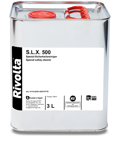Rivolta S.L.X. 500 - Spezial-Sicherheitsreiniger