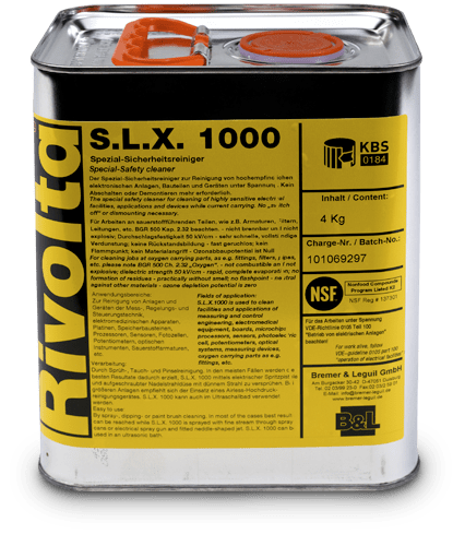 Rivolta S.L.X. 1000 - Special safety cleaner